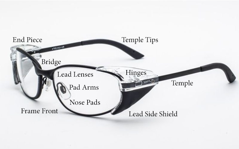 What Are The Parts Of A Lead Eyeglass Frame Universal Medical Blog